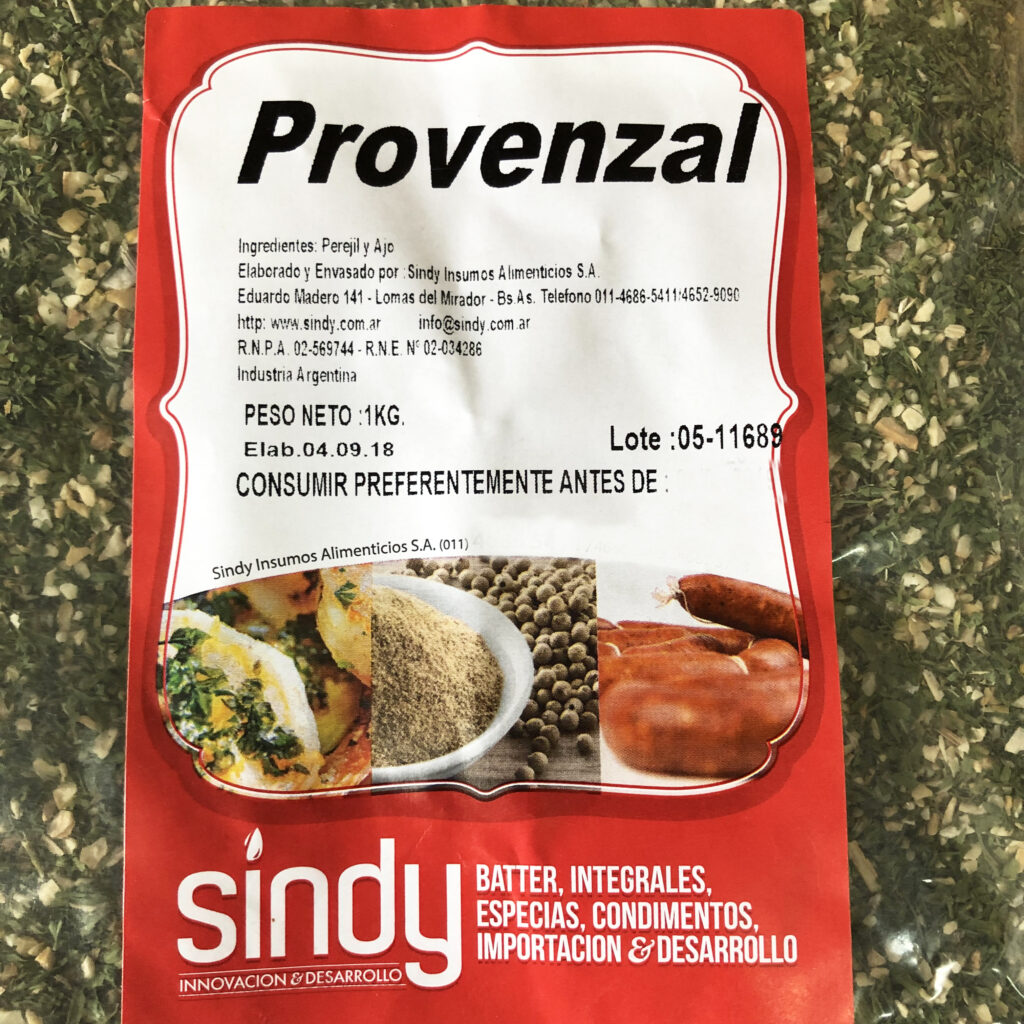 Provenzal Sindy 1Kg - Proveedora Cardenas